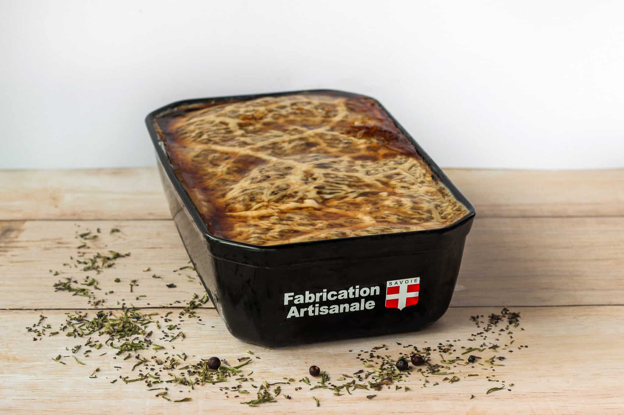 TERRINES DE PORC SUPÉRIEURES CUITES AU FOUR - Aux Salaisons Savoyardes